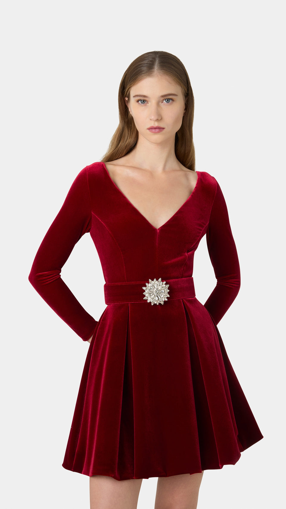 Velvet Flower Brooch | Chiara Boni La Petite Robe®